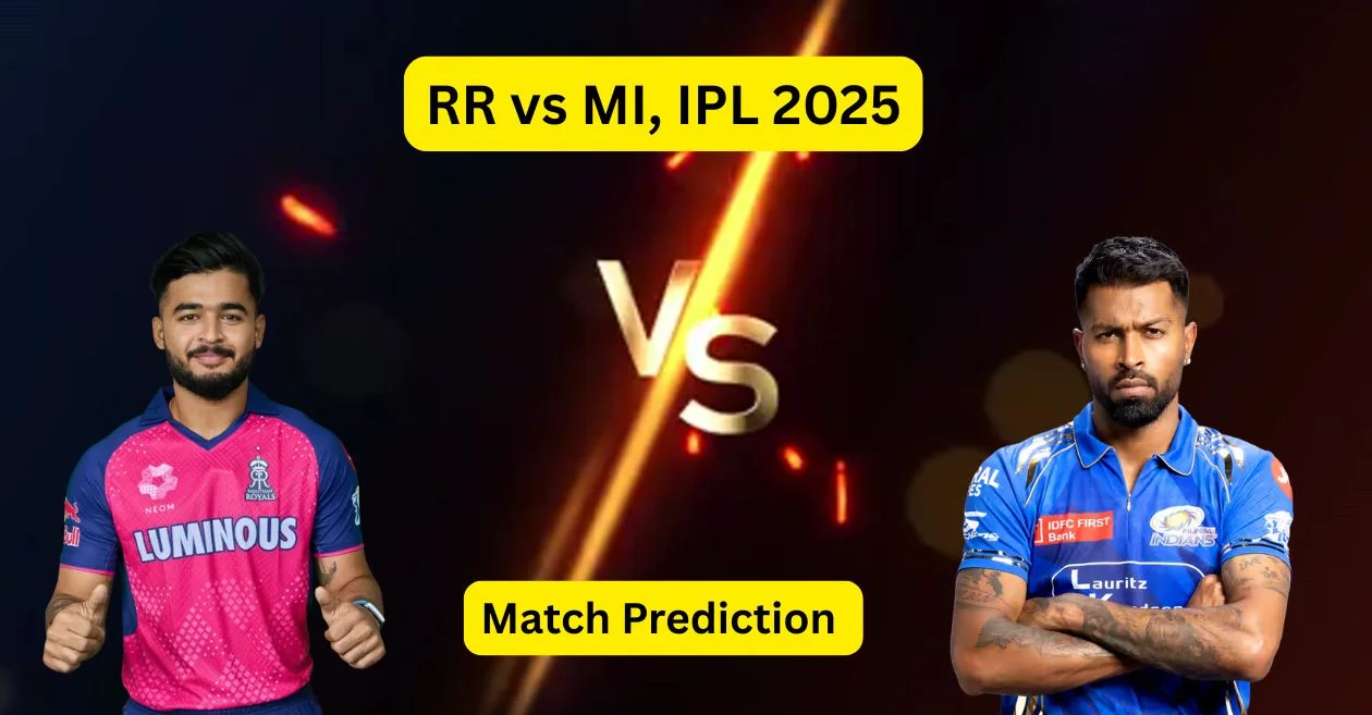 RR Vs MI IPL 2025 Match 50: Dream11 Prediction, Fantasy Tips & Match Preview